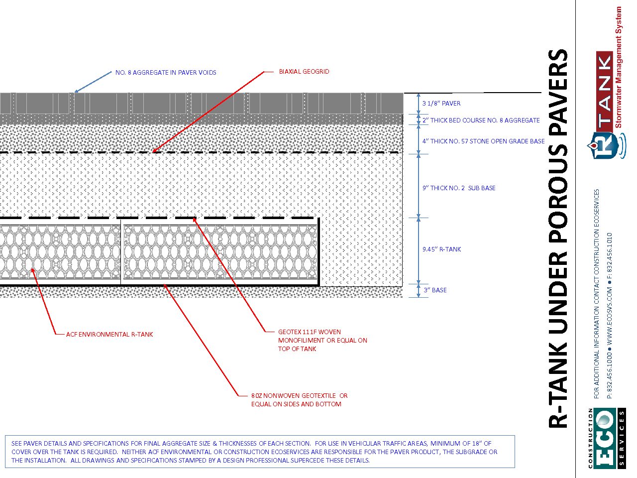 detail_drawing_rtank_underdrain_porous_pavers | Construction EcoServices